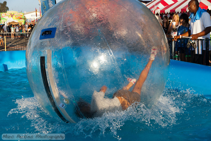 Girl Falling Into Water
