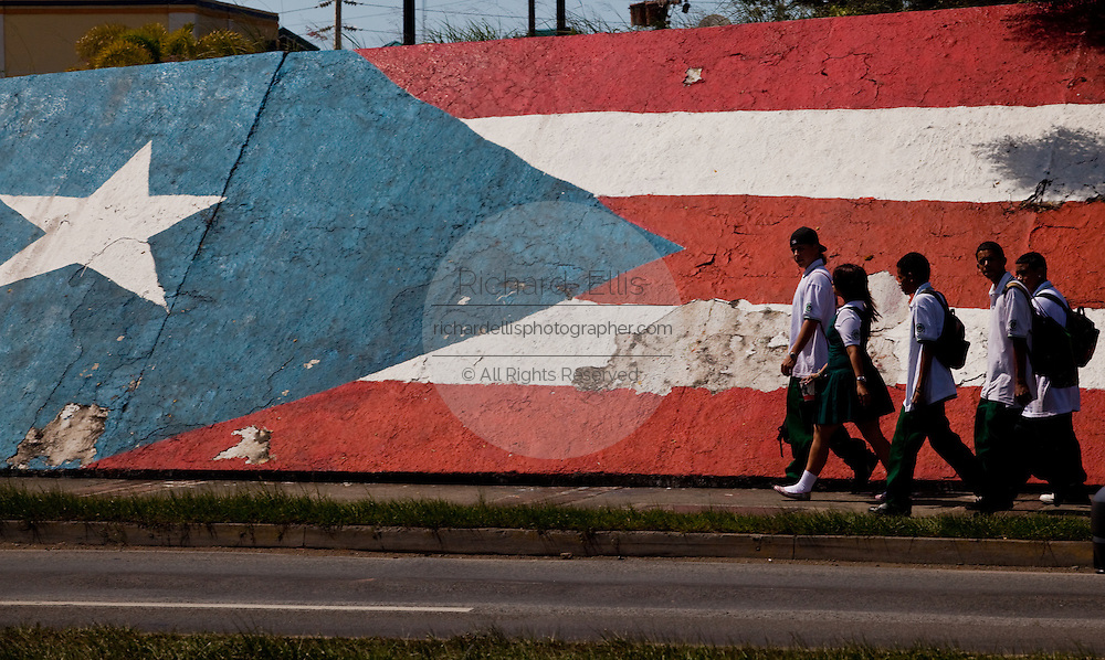 Puerto Rican Flag Graffiti