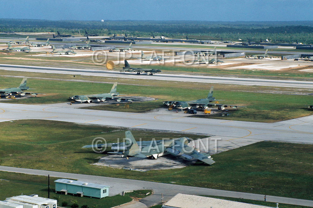 Andersen Air Force Base on Guam Island | Jean Pierre Laffont