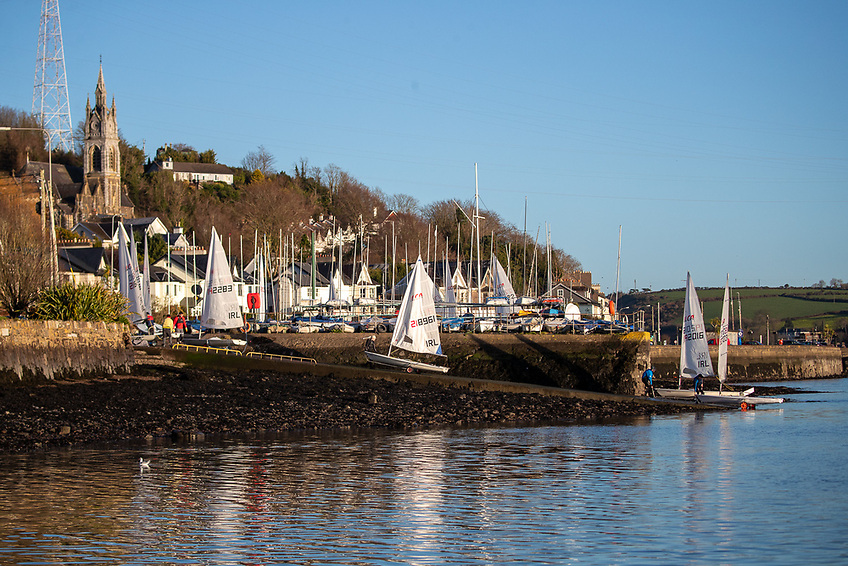 Shifty Winds Challenge Sailors at Monkstown Frostbite Opener