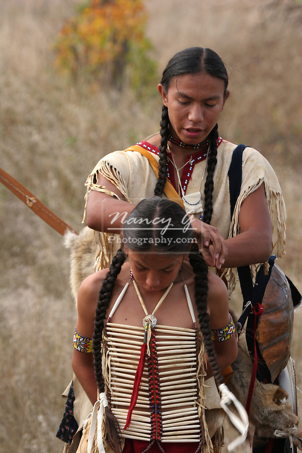 Native American Teenager